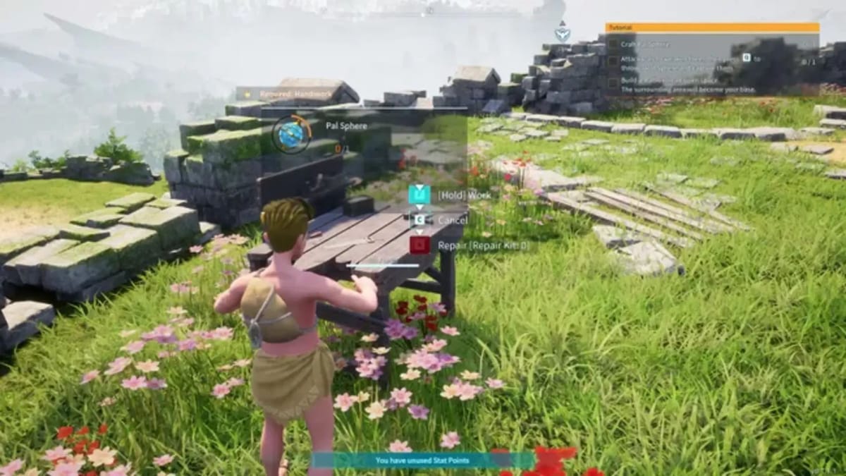 Palworld Pal Spheres: How to craft, recipe, and Paldium Fragment locations