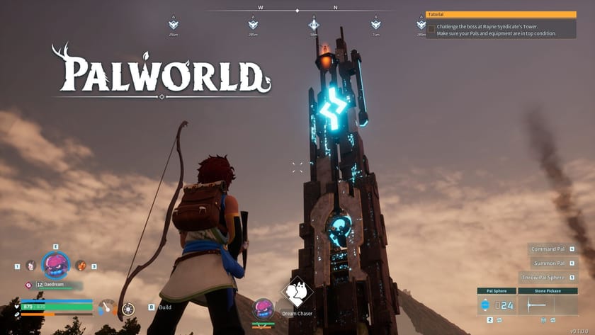 Where to find Rayne Syndicate Tower in Palworld