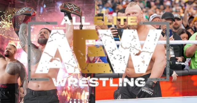 Brock Lesnar and Roman Reigns "hit like a truck," says AEW star who ...