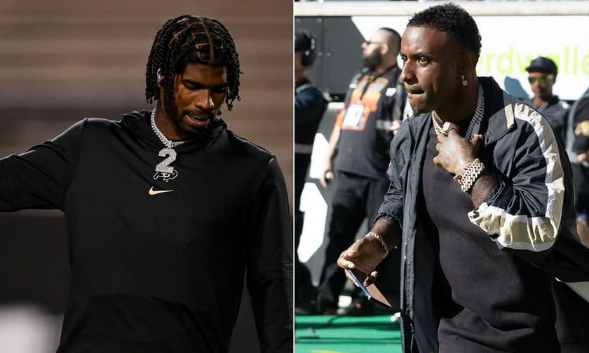 WATCH: Deion Sanders’ son Shedeur Sanders gives brother Bucky sound ...