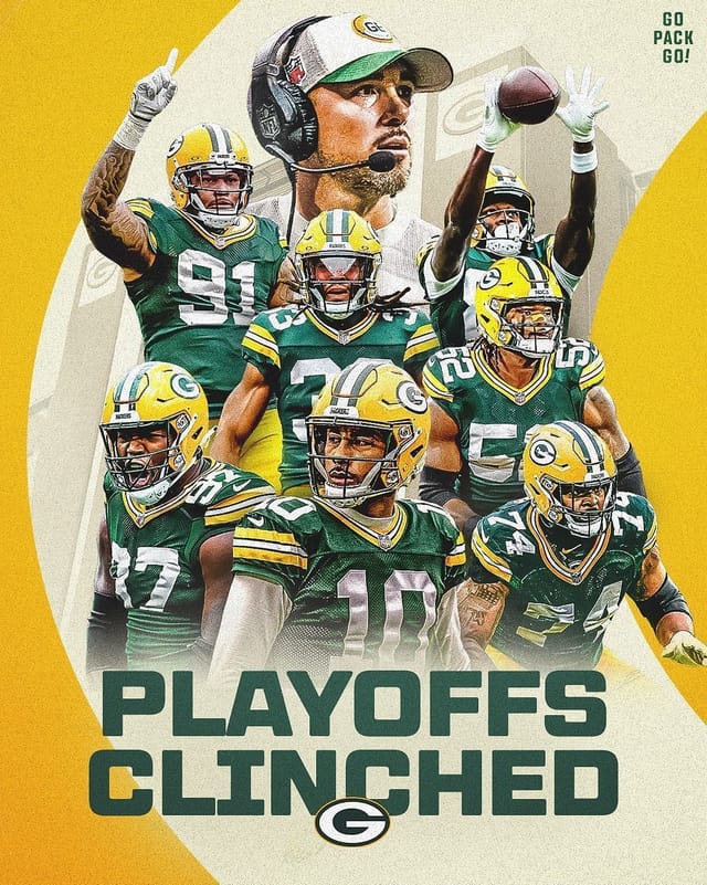 Green Bay Packers Playoff History, Appearances, Wins and more
