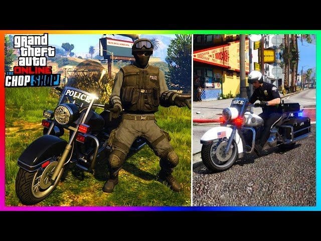 How to get a cop bike in GTA Online after Chop Shop DLC