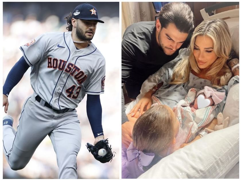 "Welcome to the world" - Astros WS winner Lance McCullers Jr. and wife ...