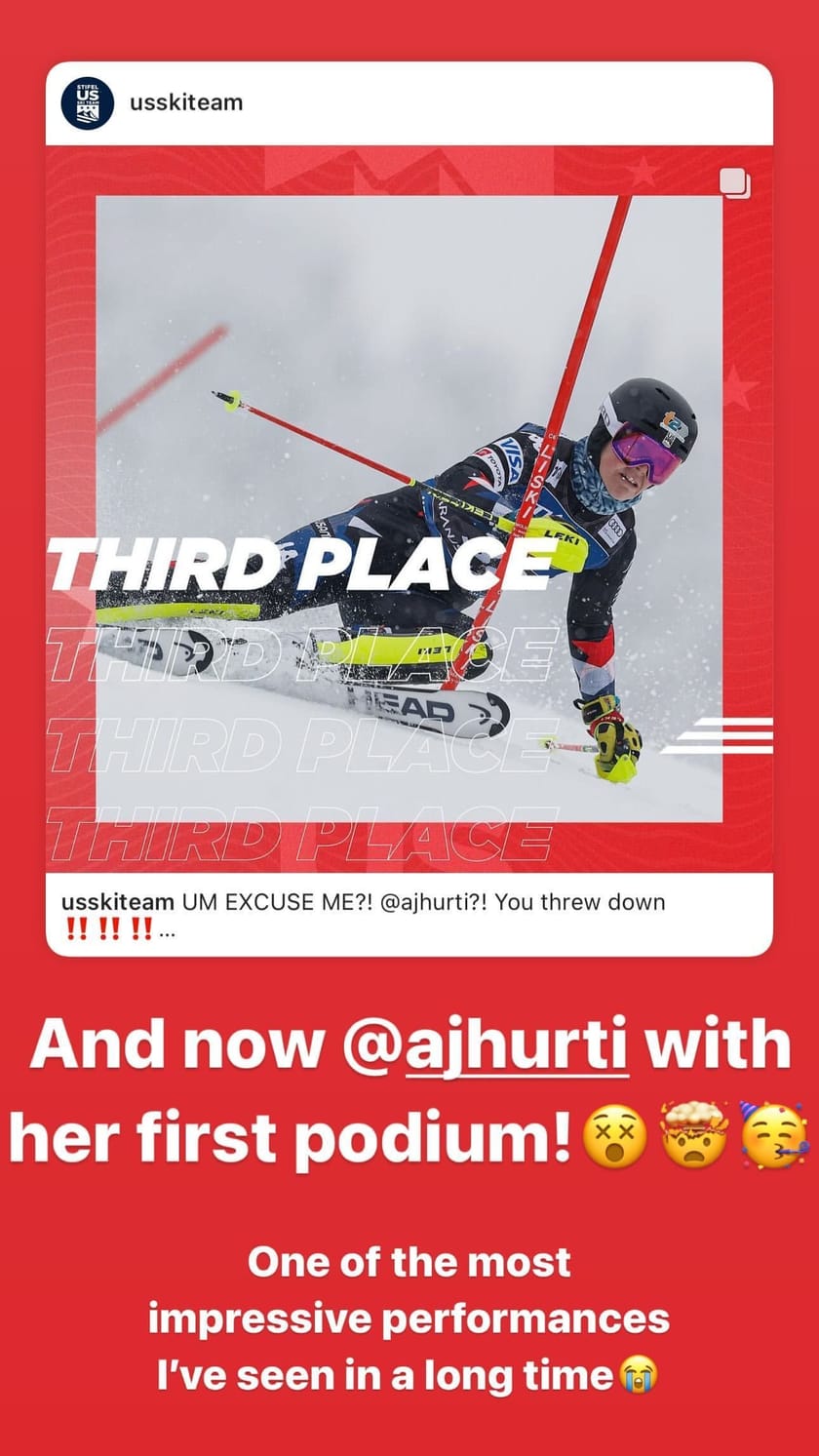 "One of the most impressive performances I've seen" - Mikaela Shiffrin ...