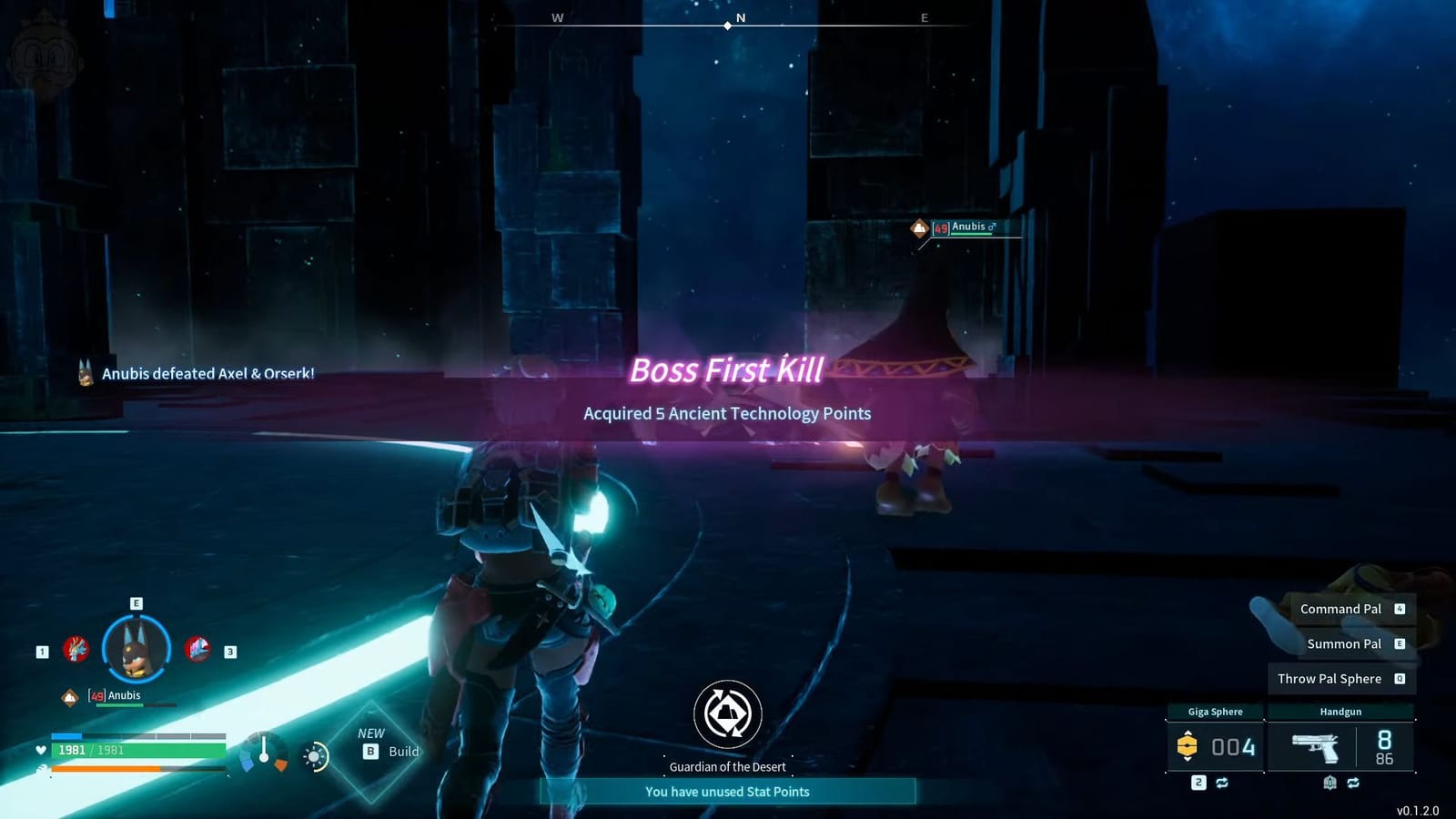 How to defeat Axel and Orserk in Palworld Eternal Pyre Tower