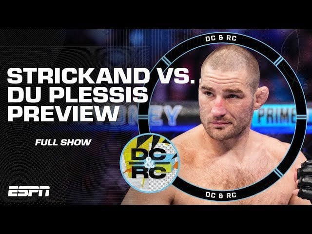 Dricus Du Plessis: "Looking like an absolute animal" - Sean Strickland ...