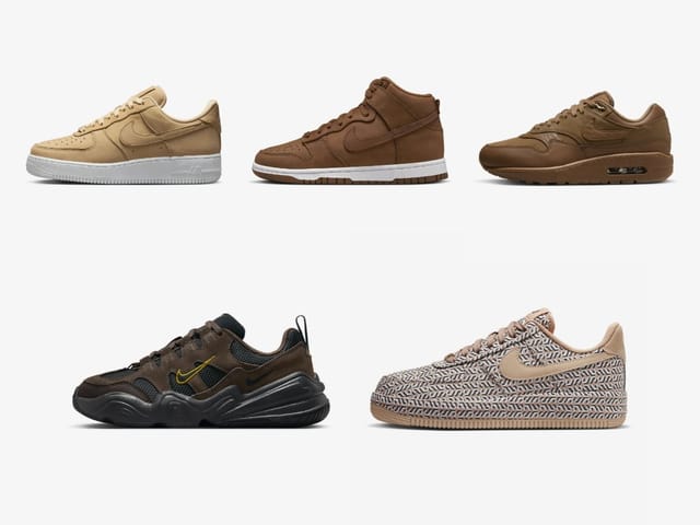 5 best Nike brown sneakers for women