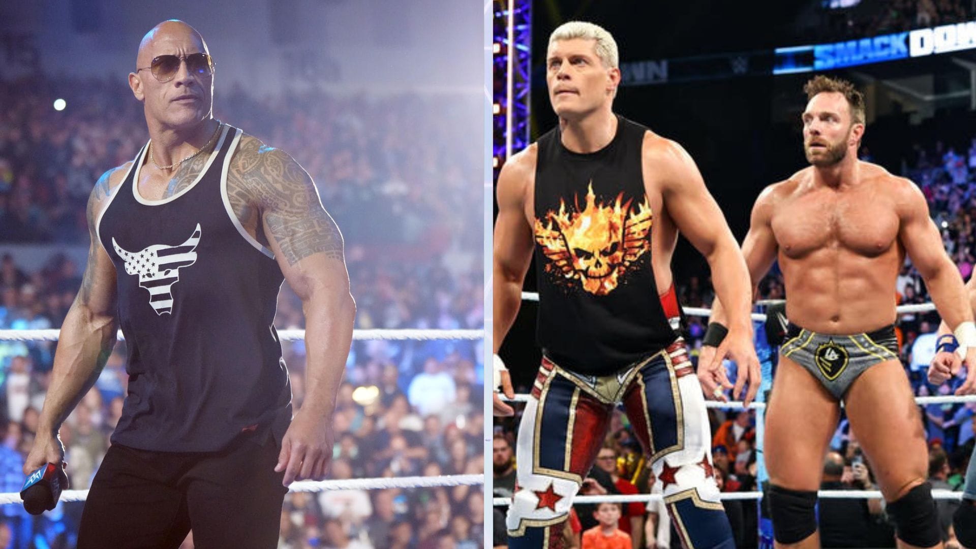 The Rock to team up with Cody Rhodes and LA Knight for a mega main ...