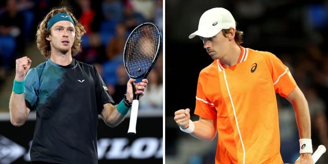 Australian Open 2024: Andrey Rublev vs Alex de Minaur preview, head-to-head, prediction, odds ...