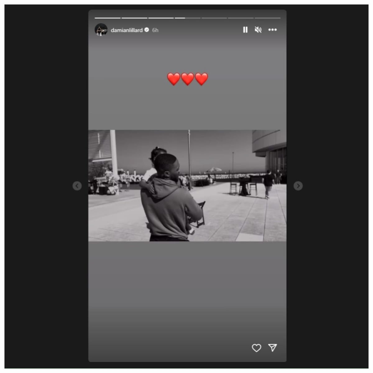 In Photos: Damian Lillard flexes father time on IG with kids amid ...