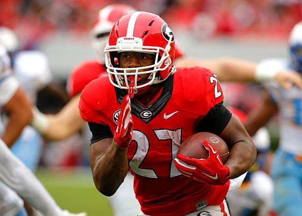 Where did Nick Chubb go to college?