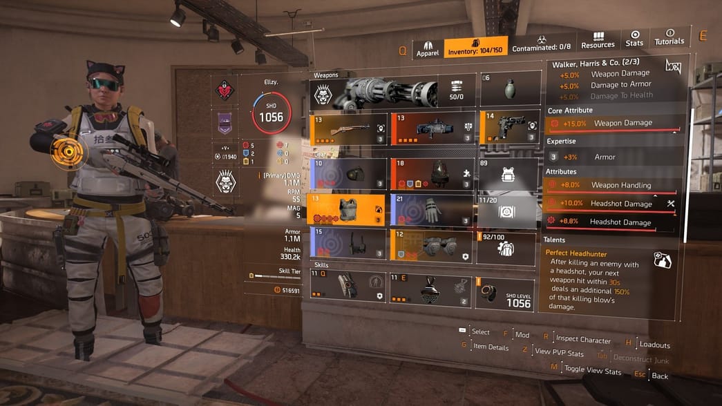 The White Death: The Division 2 The White Death High-end Marksman: How ...
