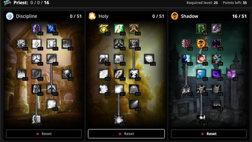 WoW Classic Season of Discovery: Best Runes and talents for Priests