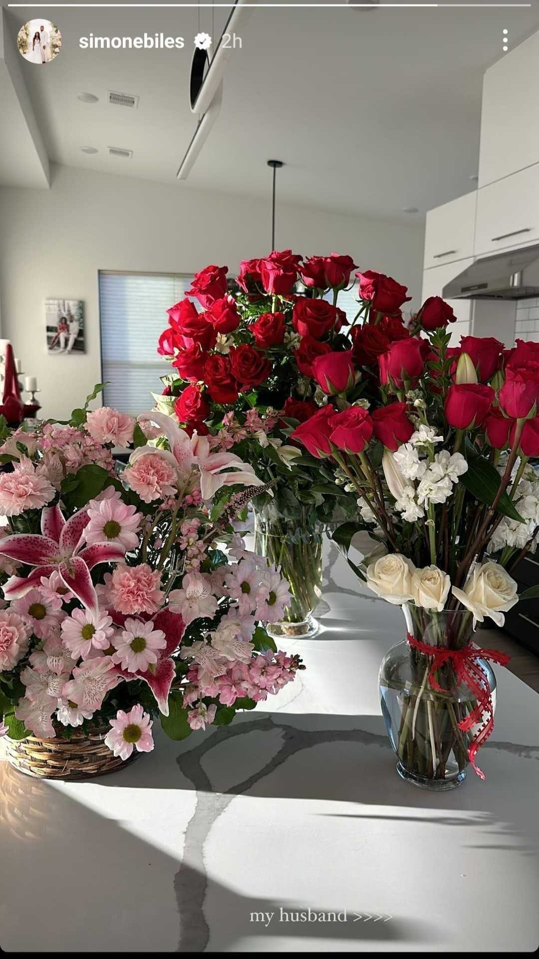 Simone Biles shares glimpse of adorable gift from husband Jonathan Owens