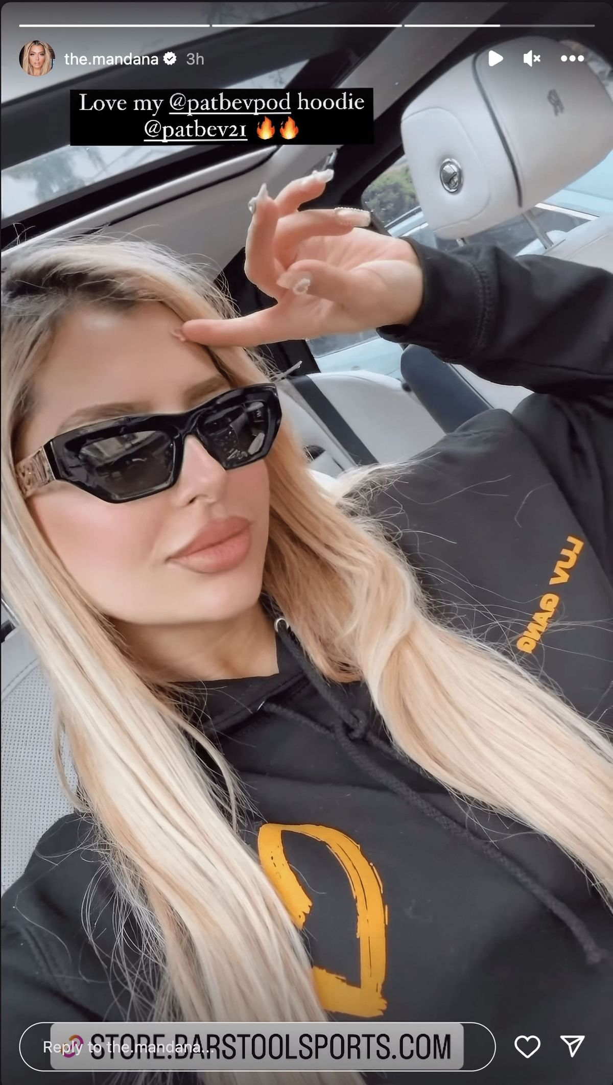 Patrick Beverley's girlfriend Mandana Bolourchi zooms around in her $351,250 Rolls-Royce while ...