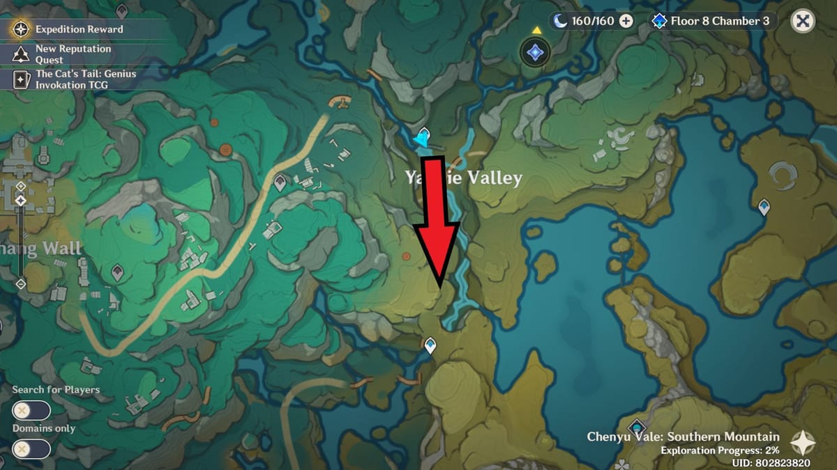 Genshin Impact Clearwater Jade locations and farming routes