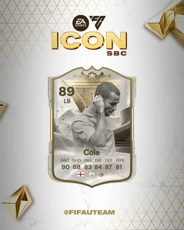 EA FC 24 Ashley Cole Centurions Icon SBC - All tasks, cheapest ...