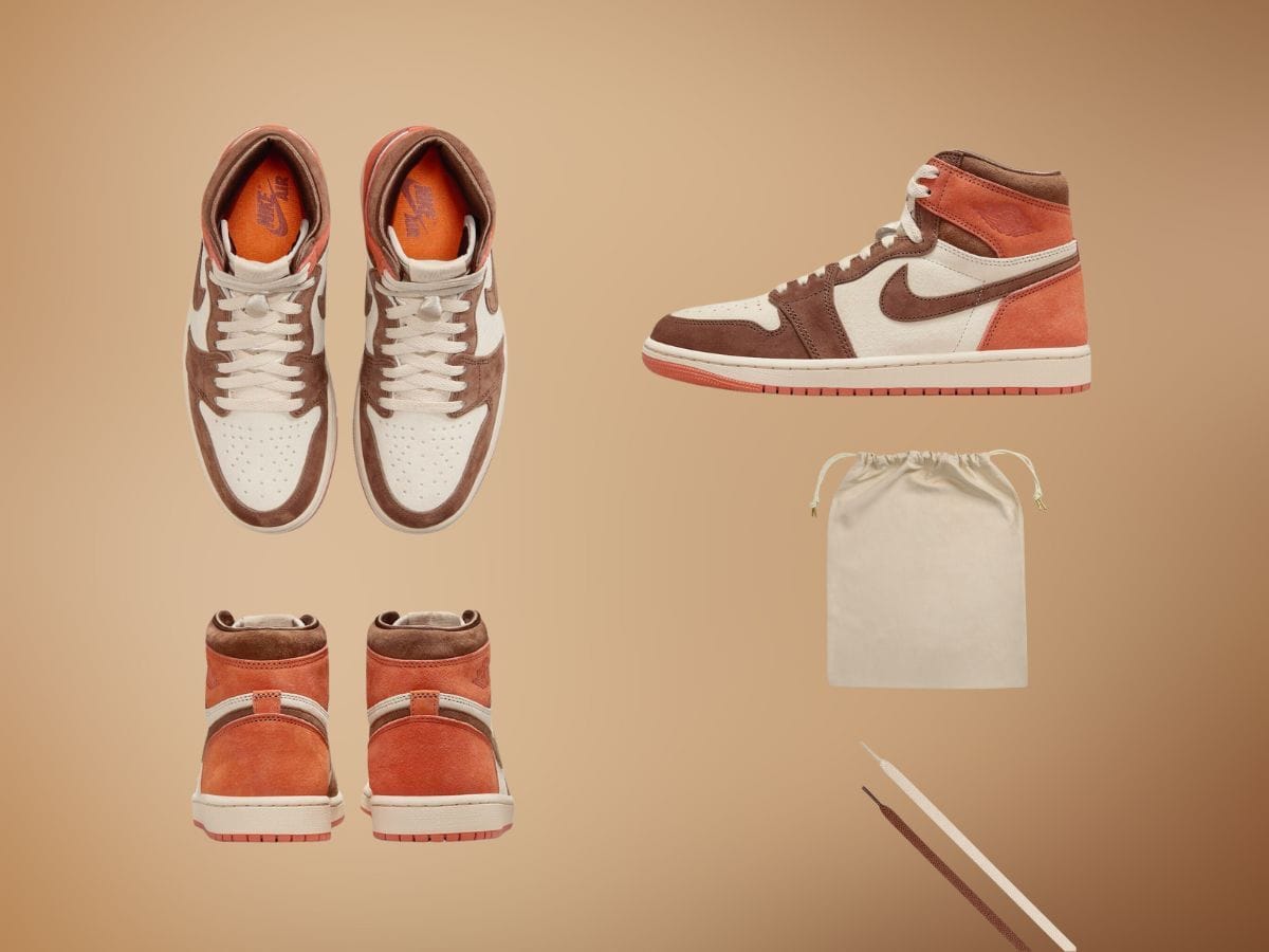 dusted clay: Air Jordan 1 High Retro Dusted Clay sneakers: Where to get ...