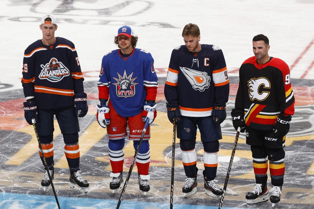 Connor McDavid's dog Lenny DNFs in Edmonton Oilers' Ruff Ruff relay ...