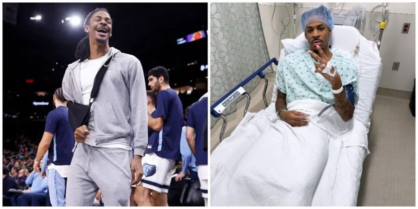 In Photos: Ja Morant's first photo after shoulder injury with inspiring ...