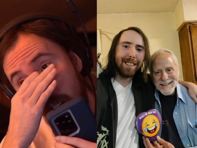 "This is comedy gold" - Fans react to Asmongold's father roasting him ...