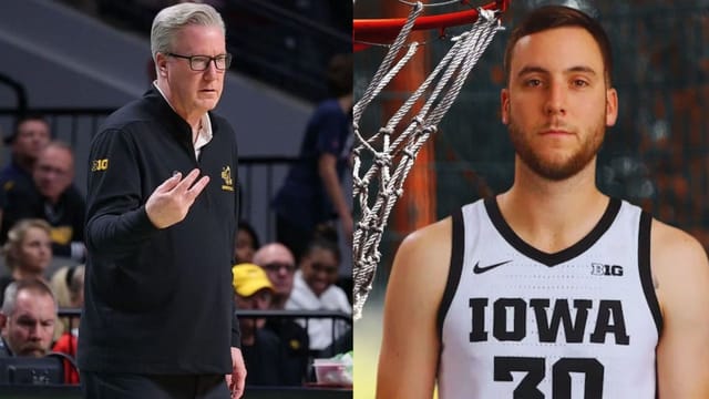 Fran McCaffery's son Connor McCaffery emotional as Iowa HC bags win No ...