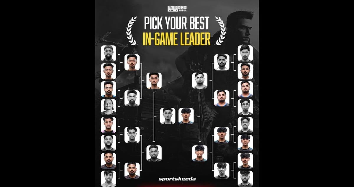 ClutchGod wins Sportskeeda poll for best BGMI IGL