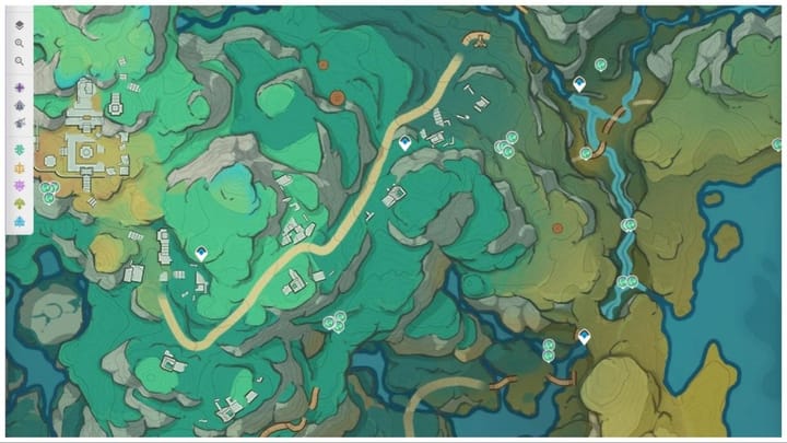 Genshin Impact Clearwater Jade locations and farming routes