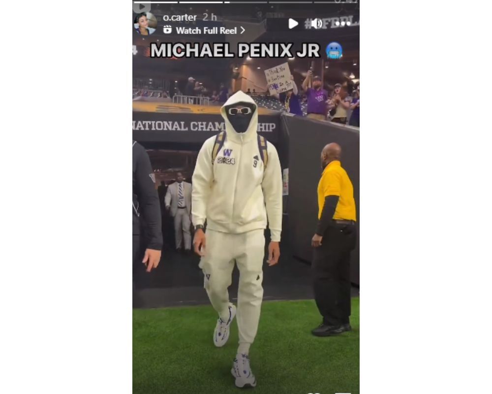 Olivia Carter: $1,000,000 NIL valued Michael Penix Jr.’s GF Olivia ...