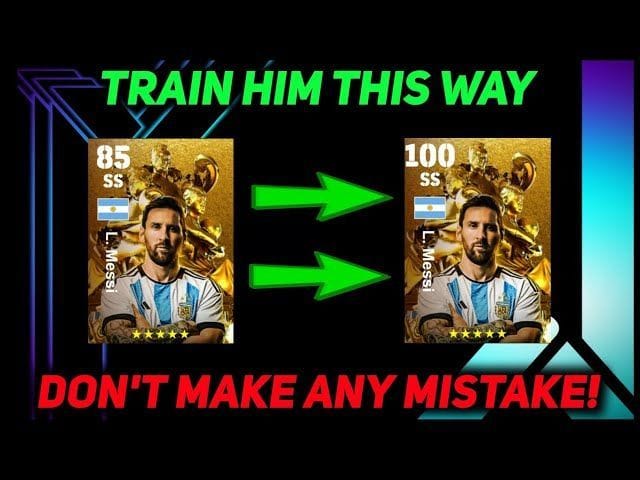 Best eFootball 2024 Lionel Messi builds