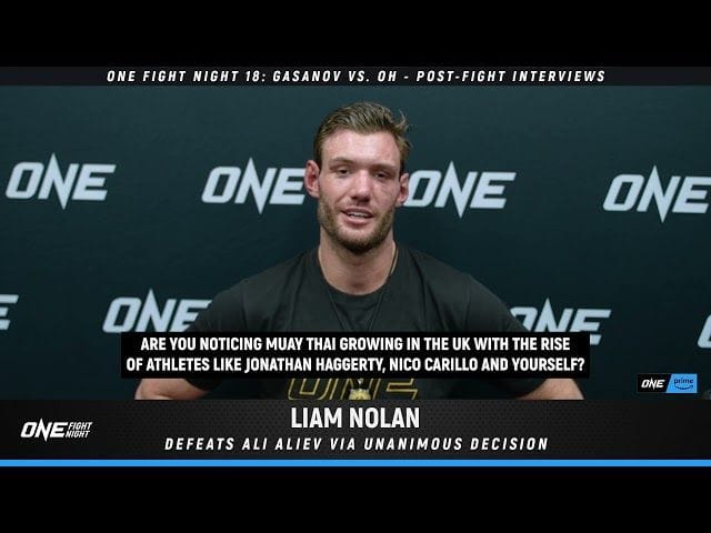ONE Fight Night 18: “Full of gratitude” – Liam Nolan pleased to kick ...