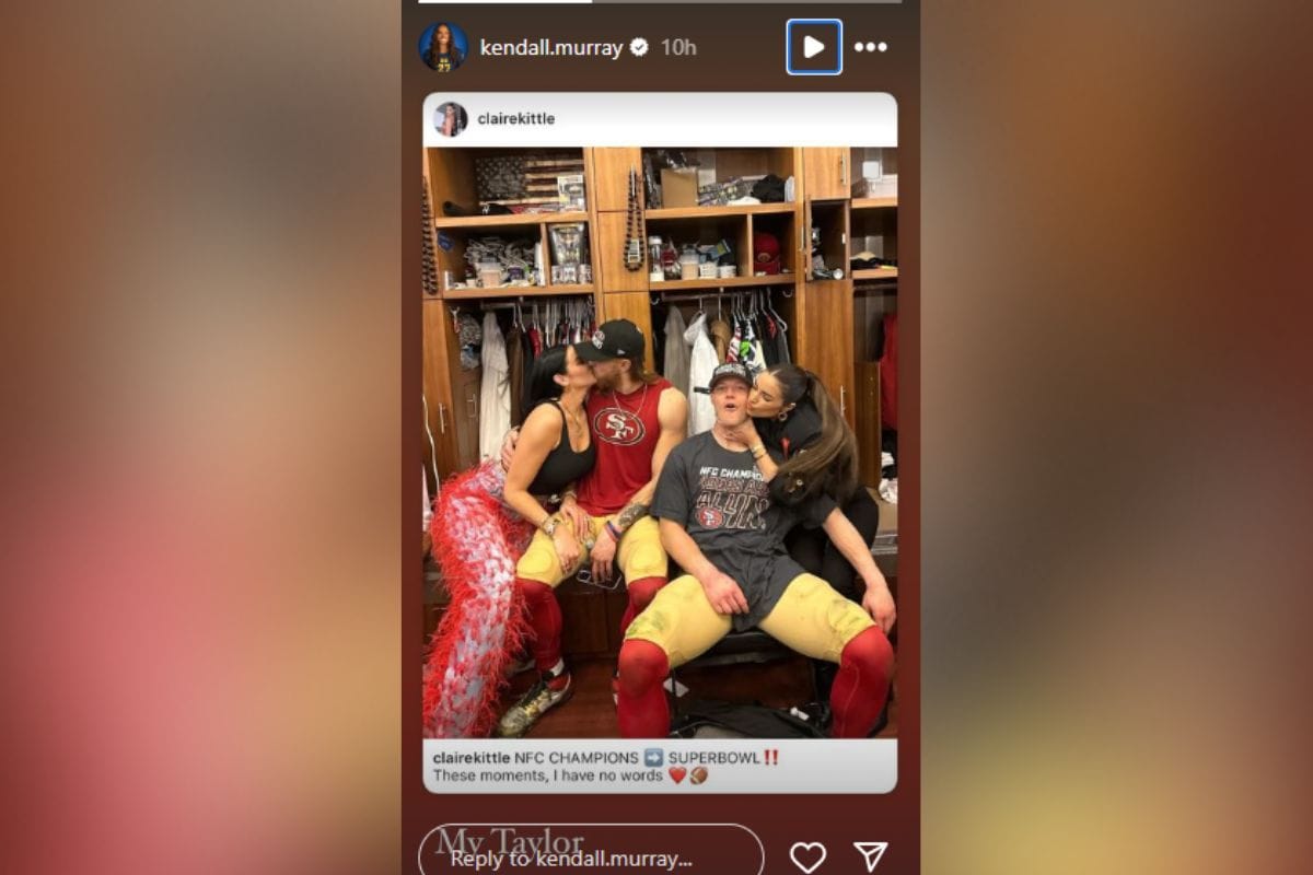 “My Taylor” - Michigan DE Braiden McGregor’s GF Kendall gushes over $50M worth George Kittle’s ...