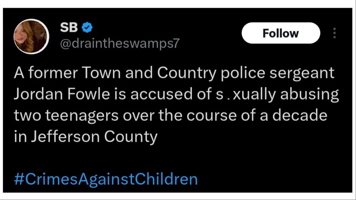 What did Jordan Fowle do? Search underway for retired Missouri officer ...