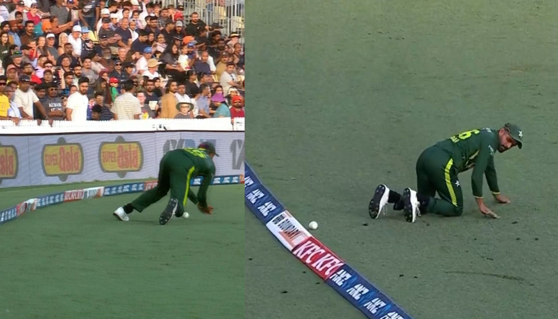 [watch] Babar Azams Misfield At Long Off Costs Pakistan During 2nd