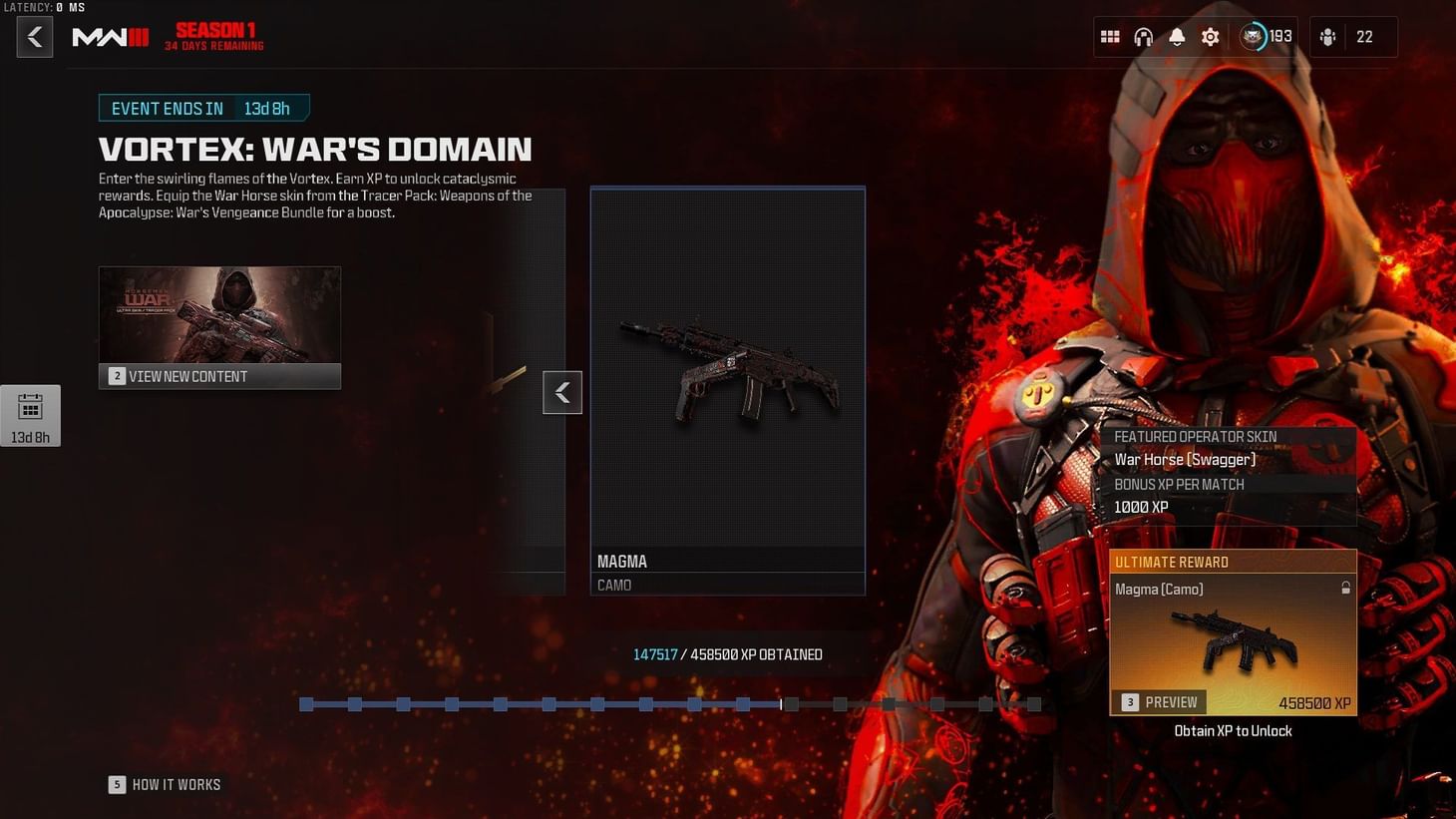 Warzone and MW3 Vortex War's Domain event: All rewards, how to get, and ...