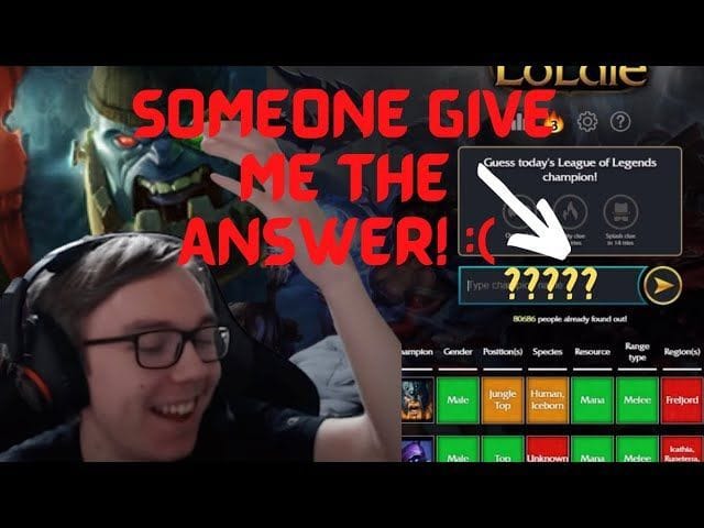 "Trample their bones": League of Legends LoLdle answers 553 (Thursday ...