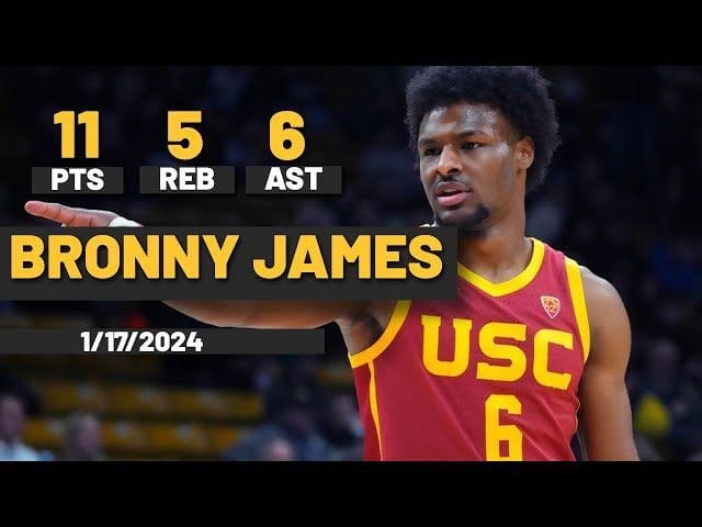 Bronny James' NBA draft: 3 reasons why teams are on the fence over ...