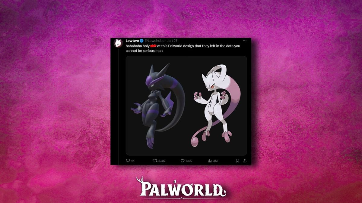 Mewtwo-like Pal discovered in Palworld datamine fuelling Pokemon rip ...