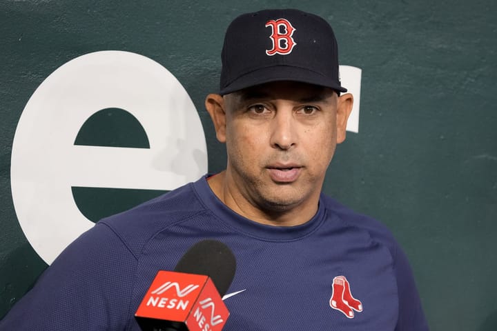 "Cora still has a job, smh" - Red Sox fans left annoyed as team ...