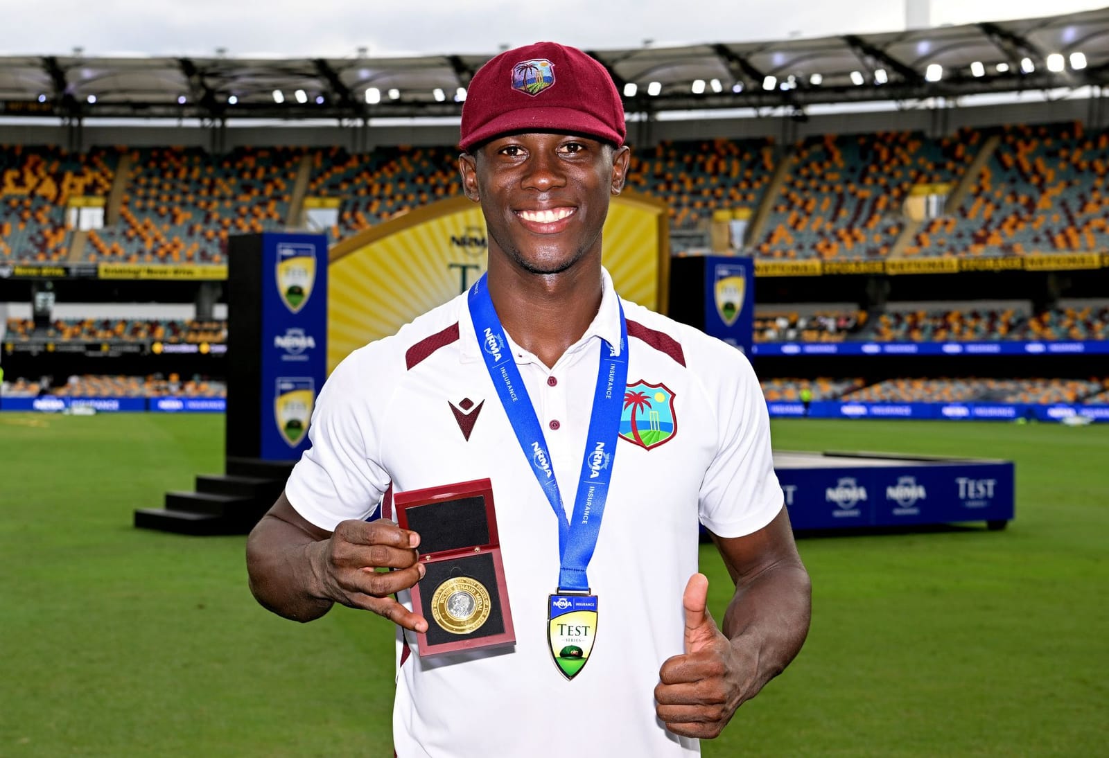 [Watch] Astonishing scenes as Shamar Joseph bowls West Indies to a ...