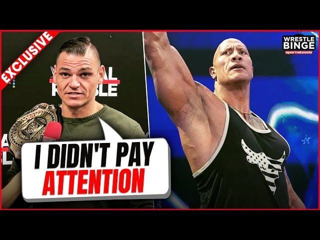 GUNTHER finally addresses WWE finisher mystery