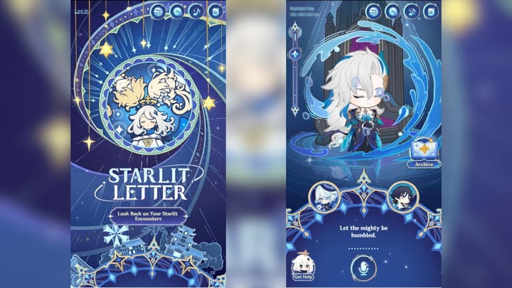 Genshin Impact Starlit Letter web event guide: How to get 40 Primogems