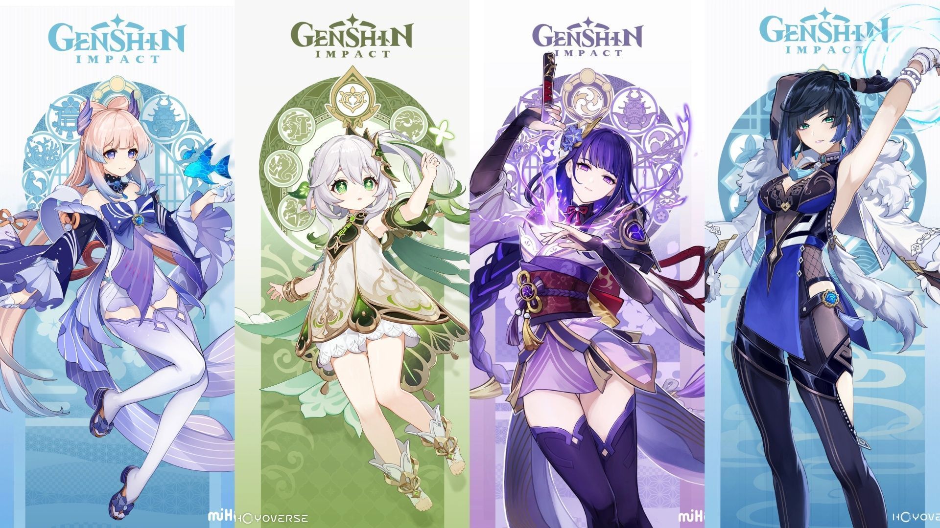 Raiden Shogun DPS and Support build and teams for Genshin Impact