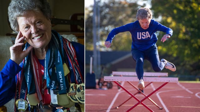 89-year-old Flo Meiler shines at the USATF New England and East Region ...