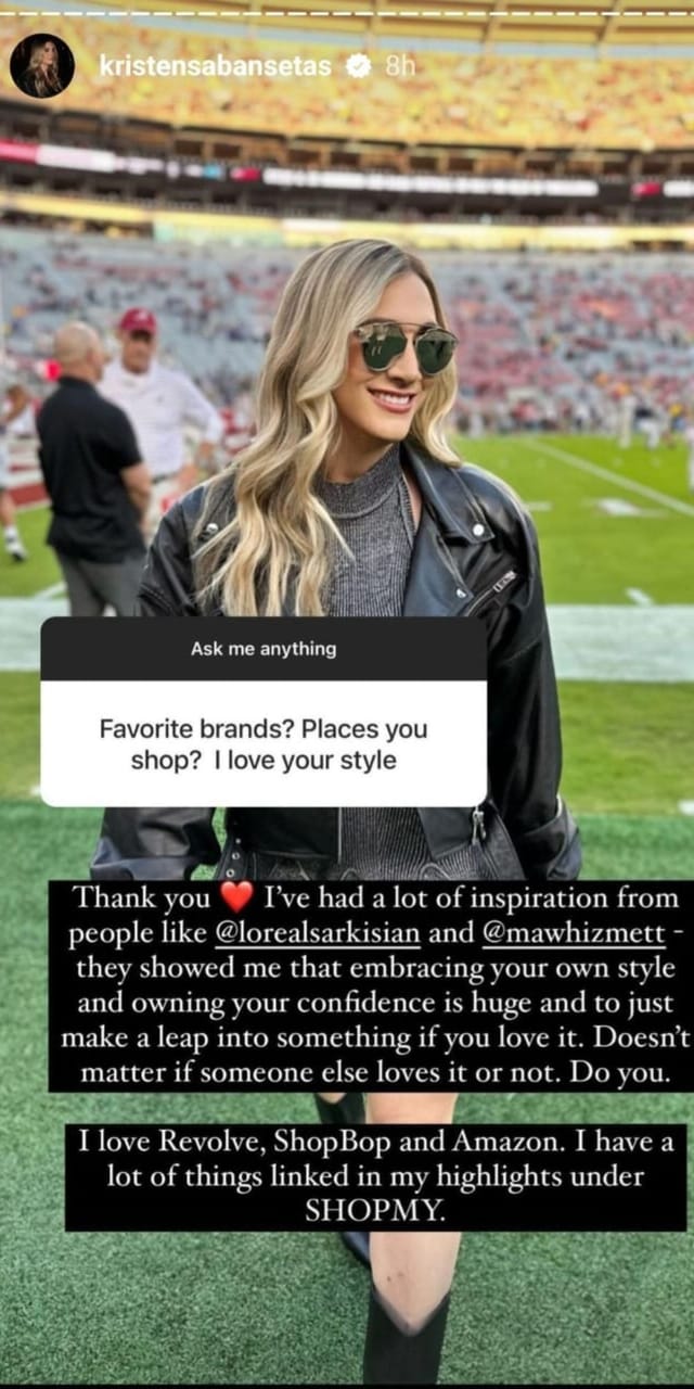 Nick Saban’s daughter Kristen Saban expresses her admiration for Loreal ...
