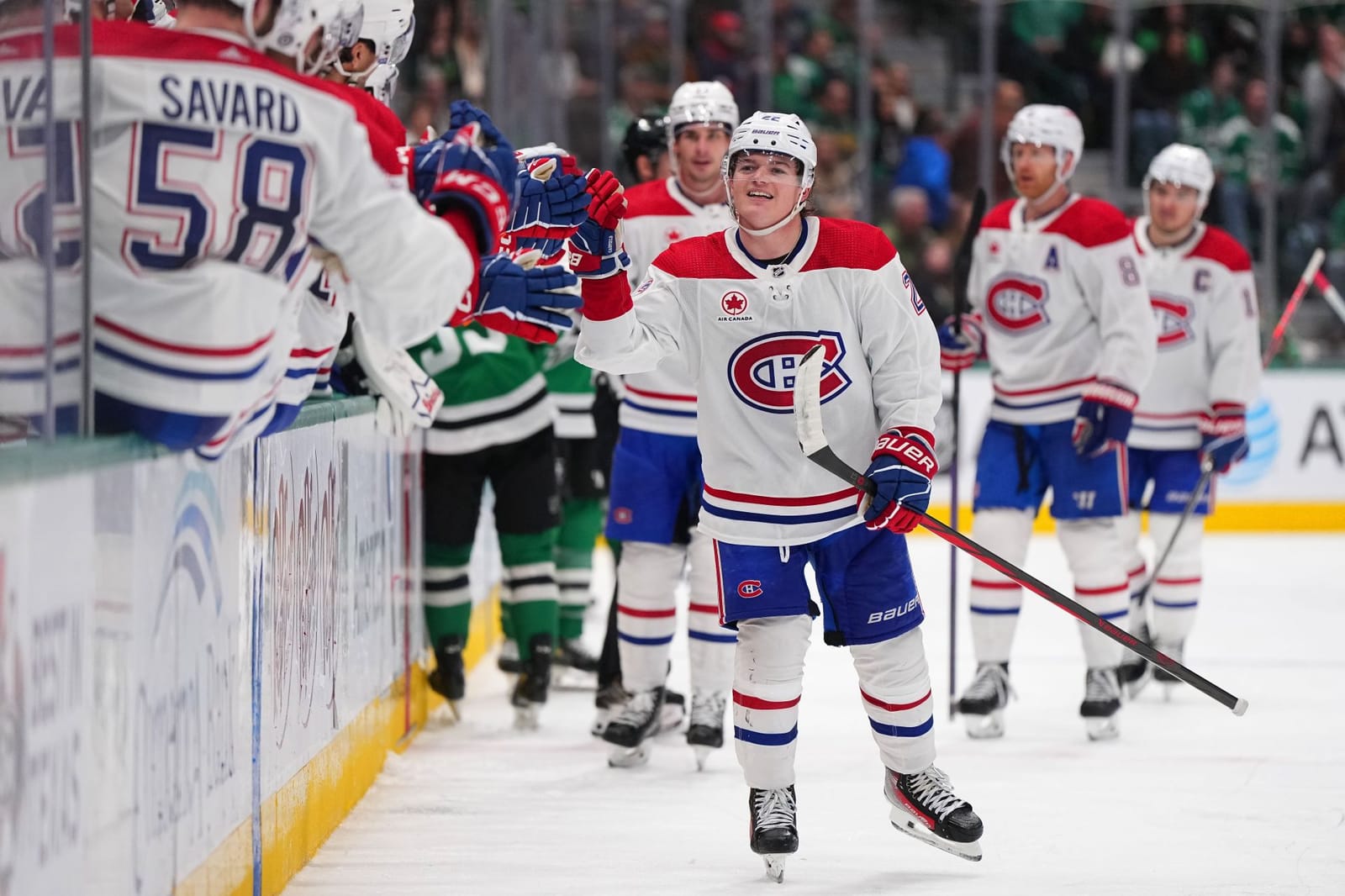 "We call him The Sheriff": Cole Caufield describes Habs teammate Arber ...