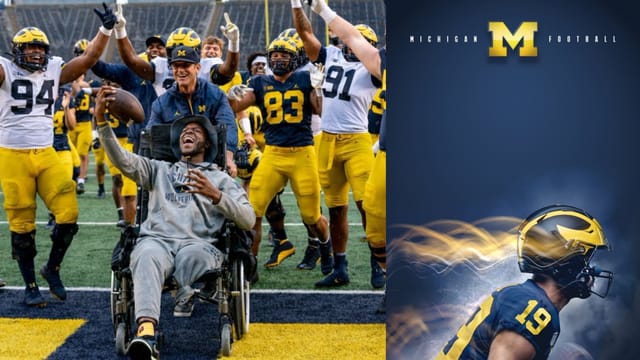 "Meechie could’ve been here for this": Michigan faithful offer tribute ...