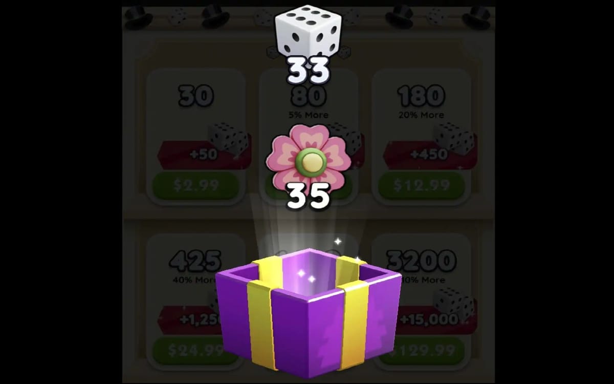 How to get Flowers in Monopoly Go Gardening Partners event