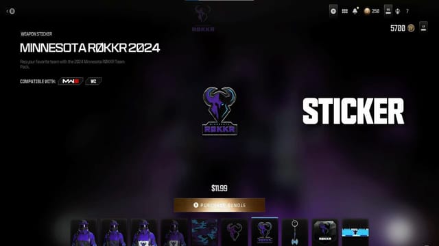 Minnesota Rokkr CDL team pack in Warzone and MW3: Price, what's ...