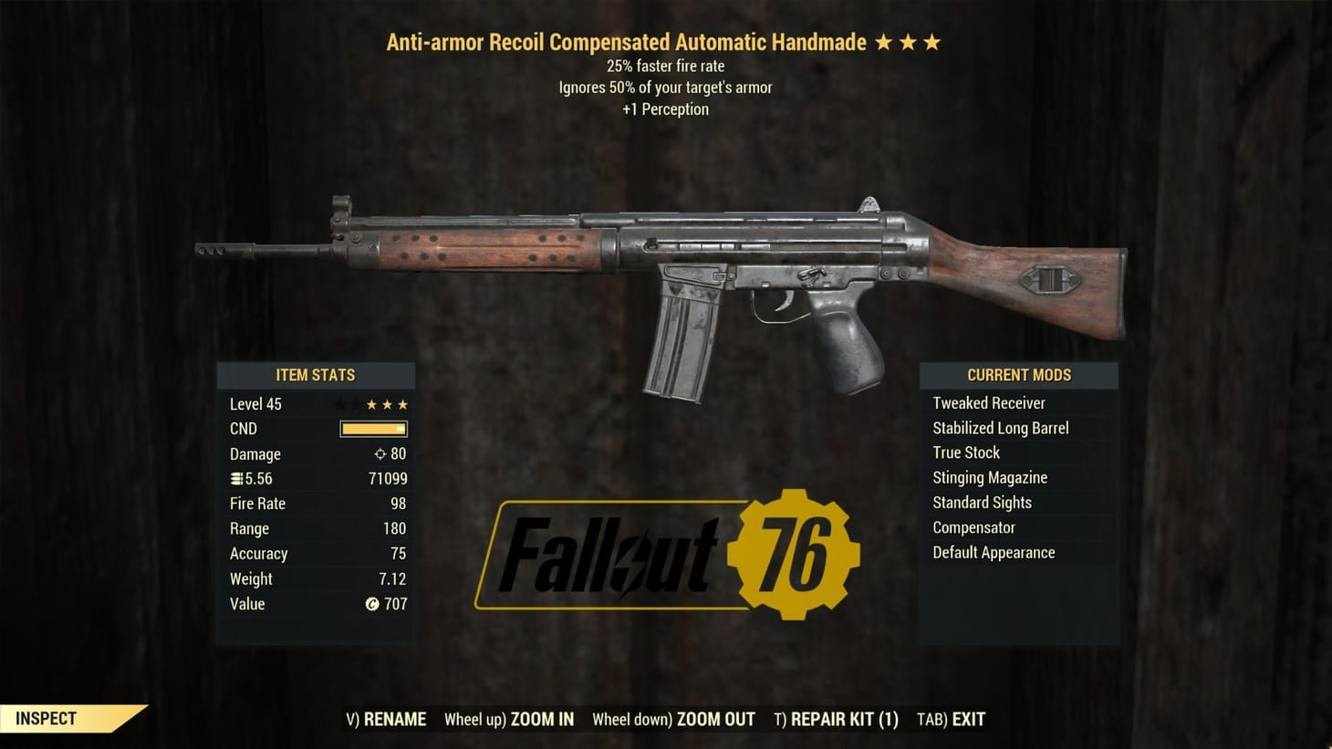 Best Fallout 76 auto-rifle build guide: Perk cards, attributes ...